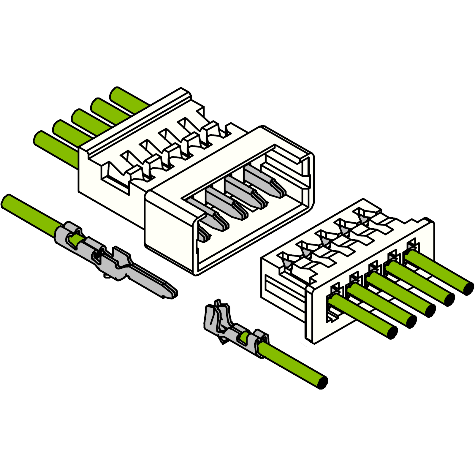 Crimp Connectors By Series – Komodo Electronics