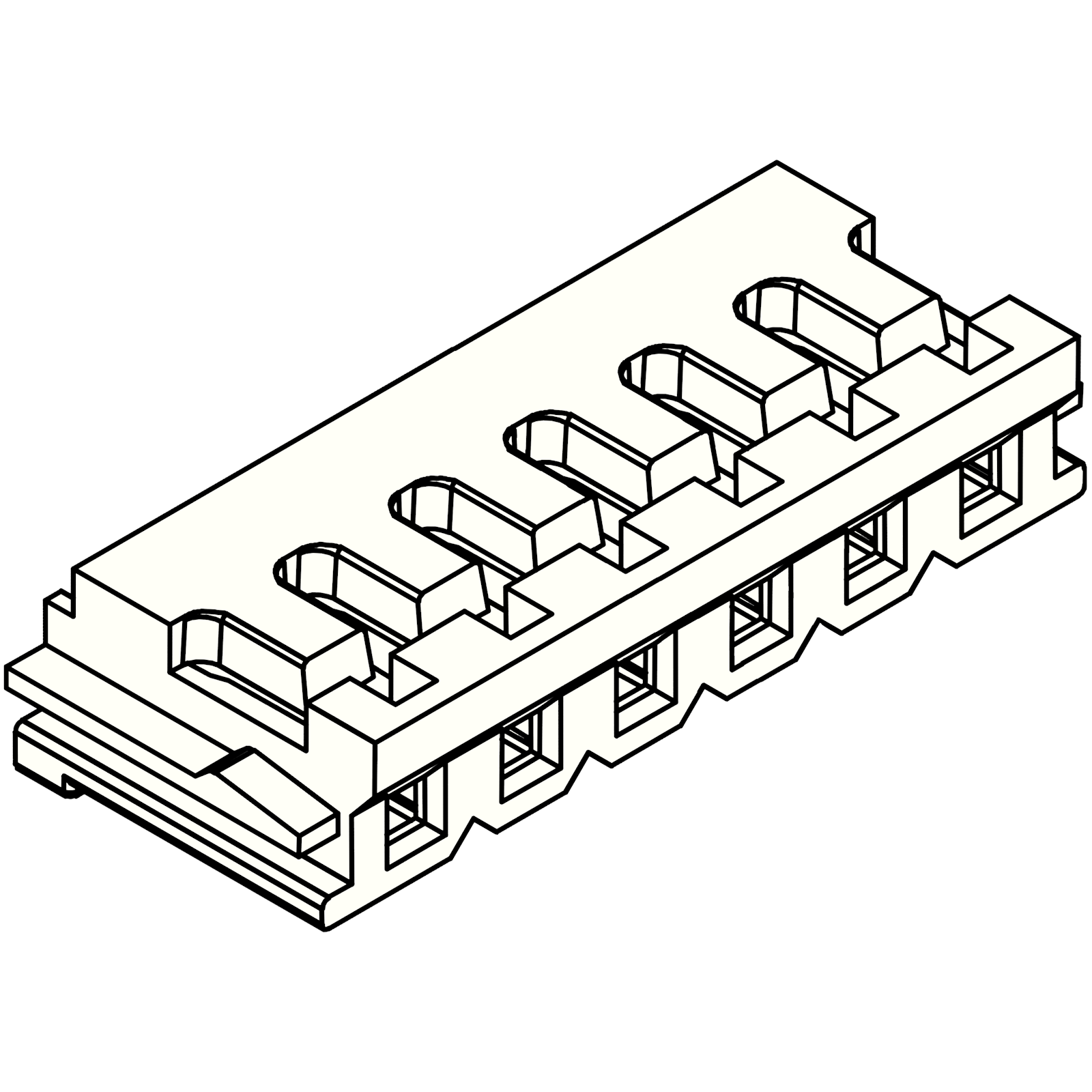 EH Plug Housing 6-pin – Komodo Electronics