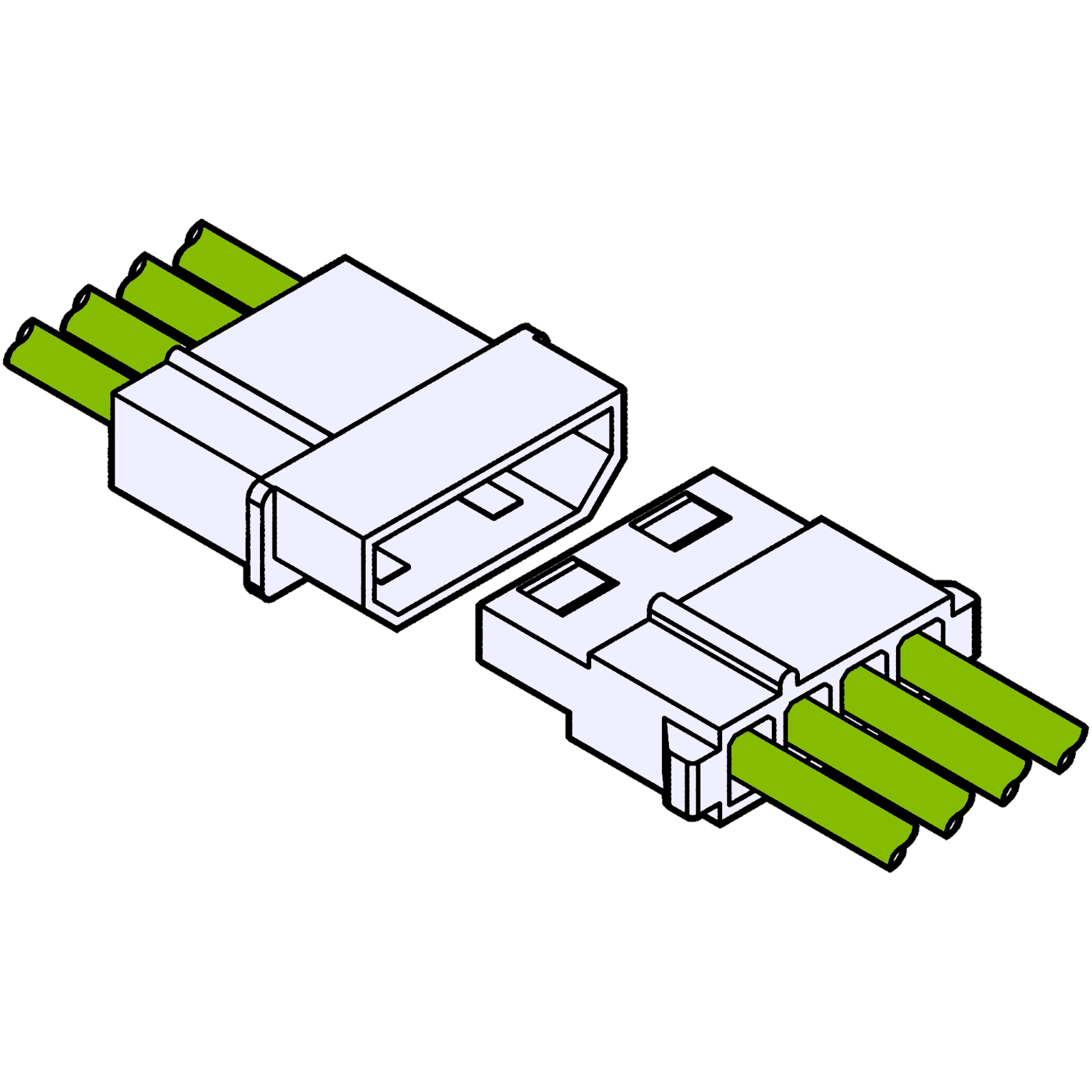 PCP Wire-to-Wire Connectors – Komodo Electronics