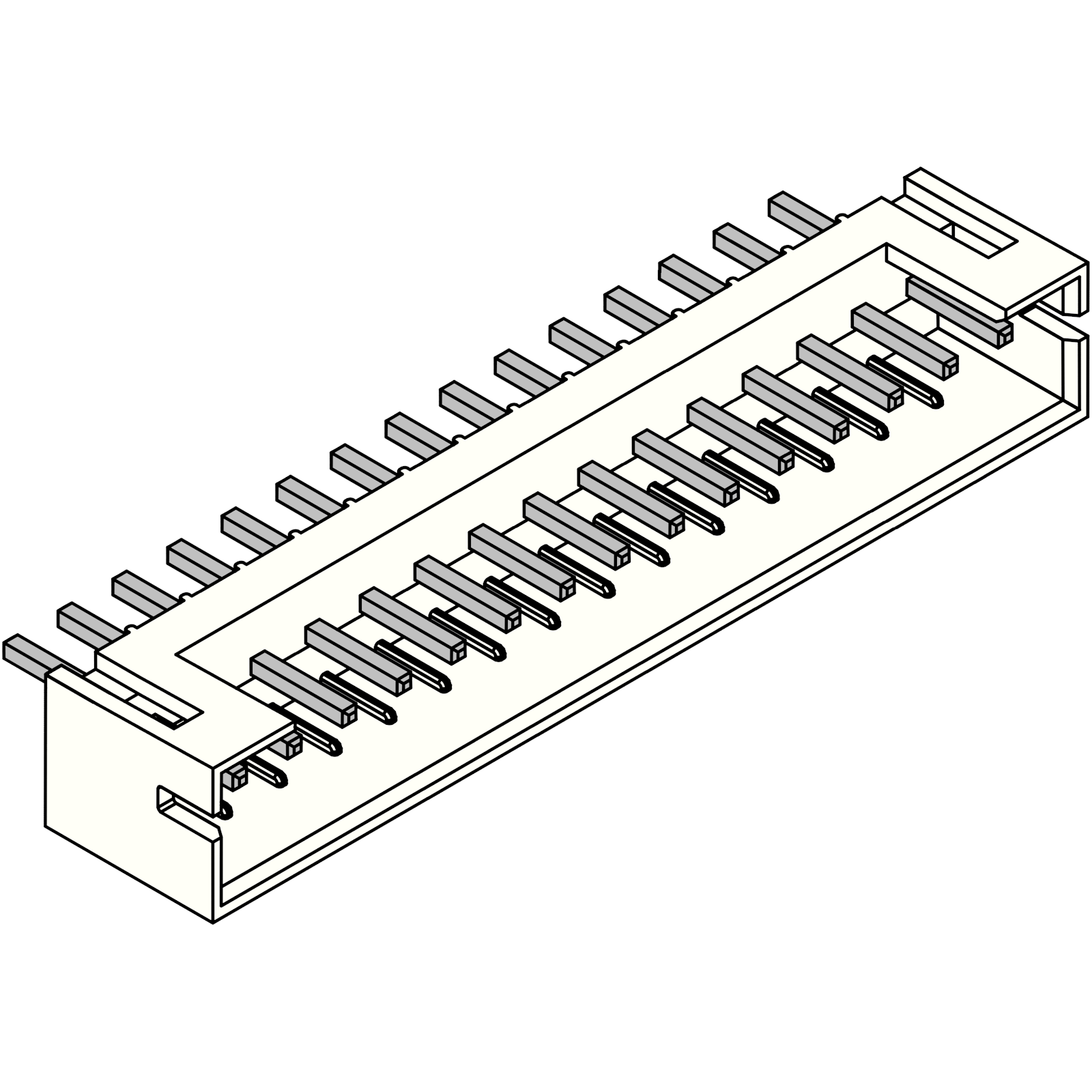 PH Straight PCB Socket 15-pin – Komodo Electronics