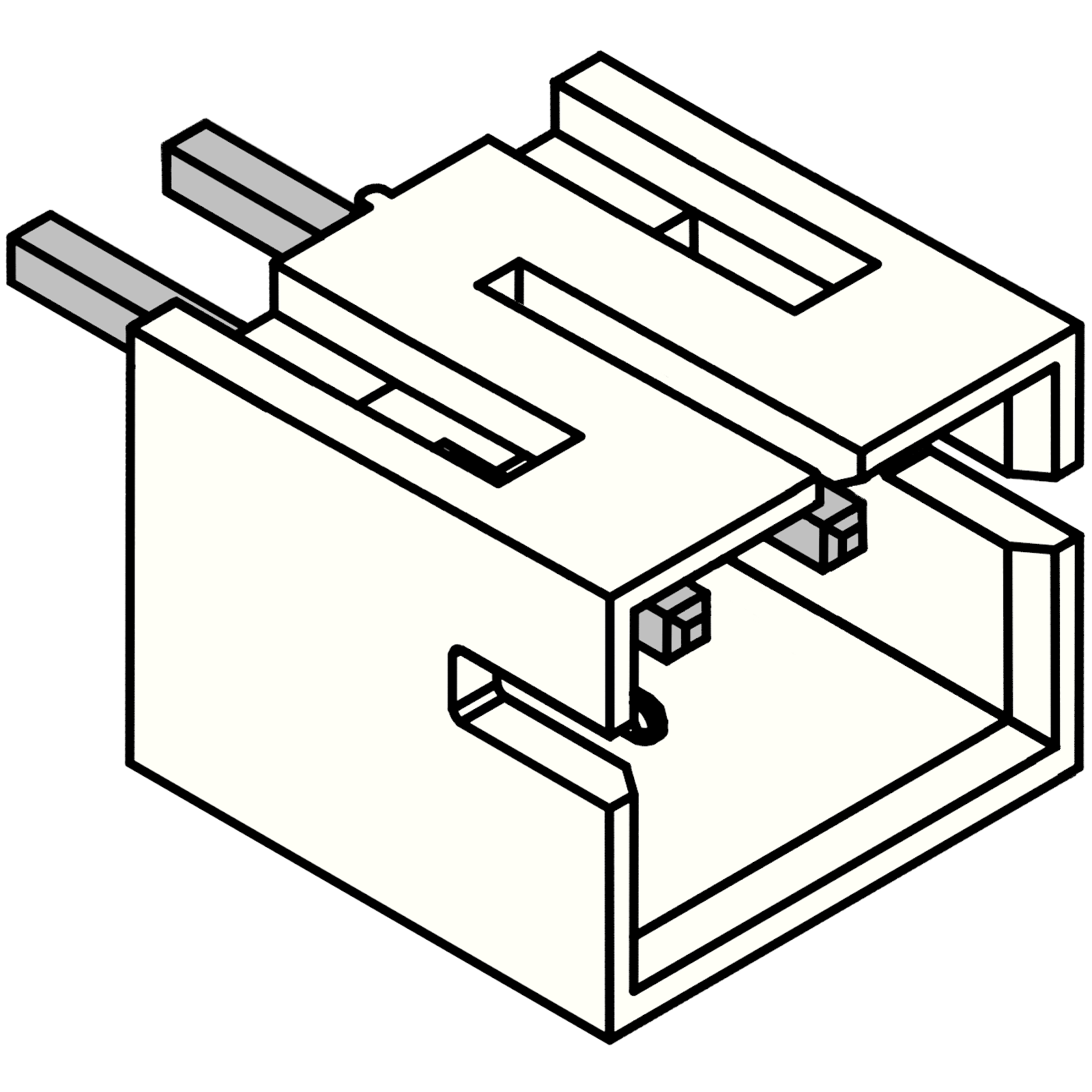 PH Straight PCB Socket 2-pin – Komodo Electronics