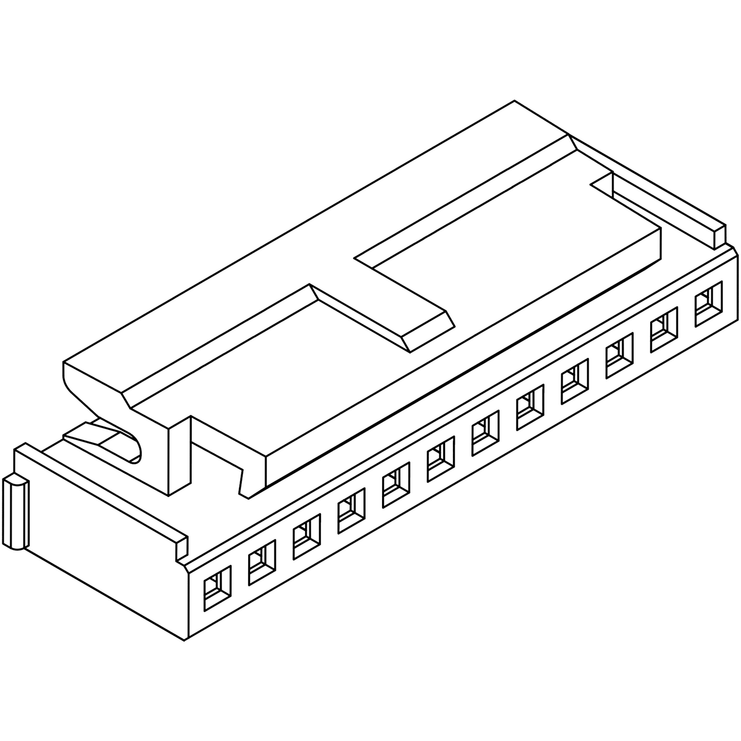 PHB Plug Housing 12-pin – Komodo Electronics