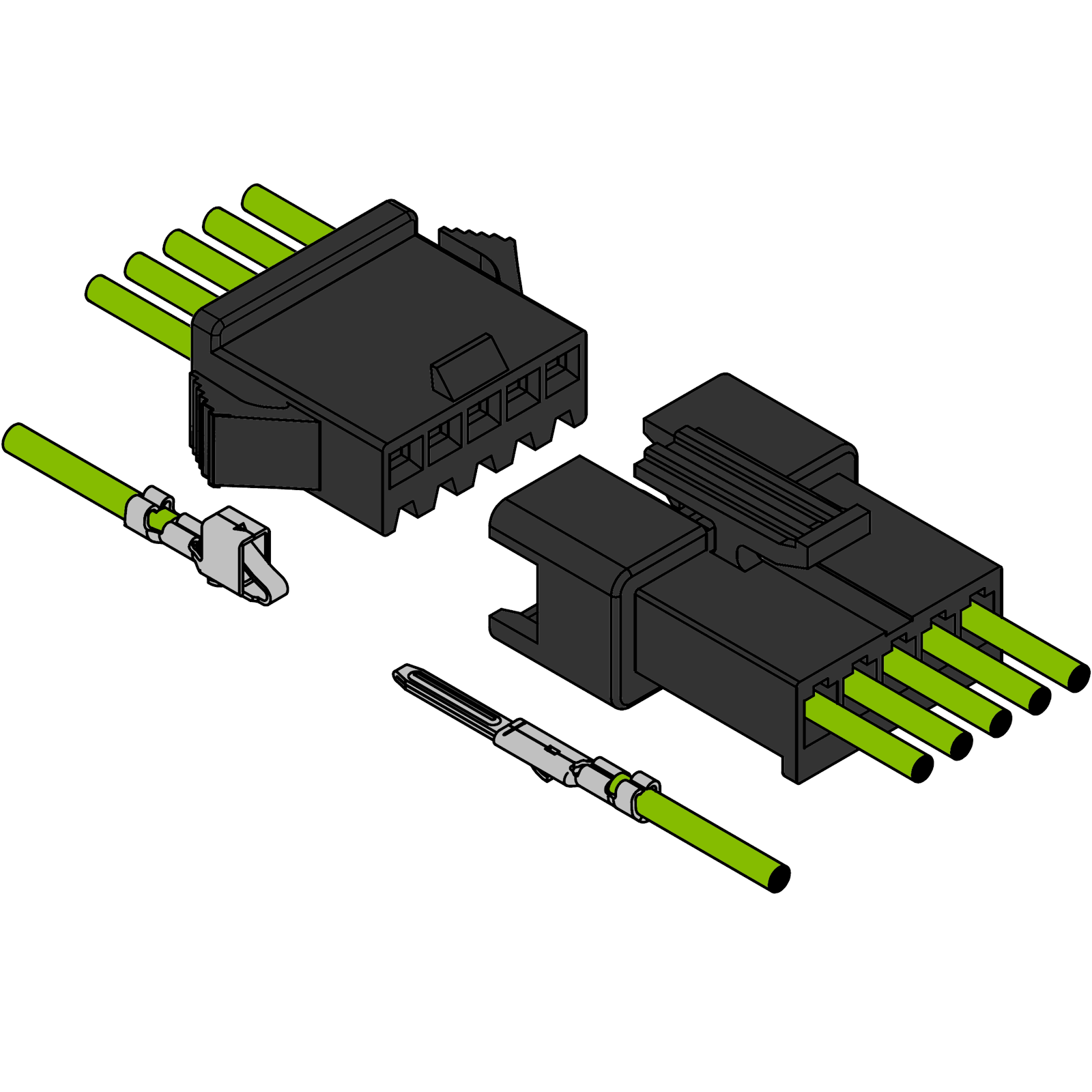 SM Wire-to-Wire Connectors – Komodo Electronics