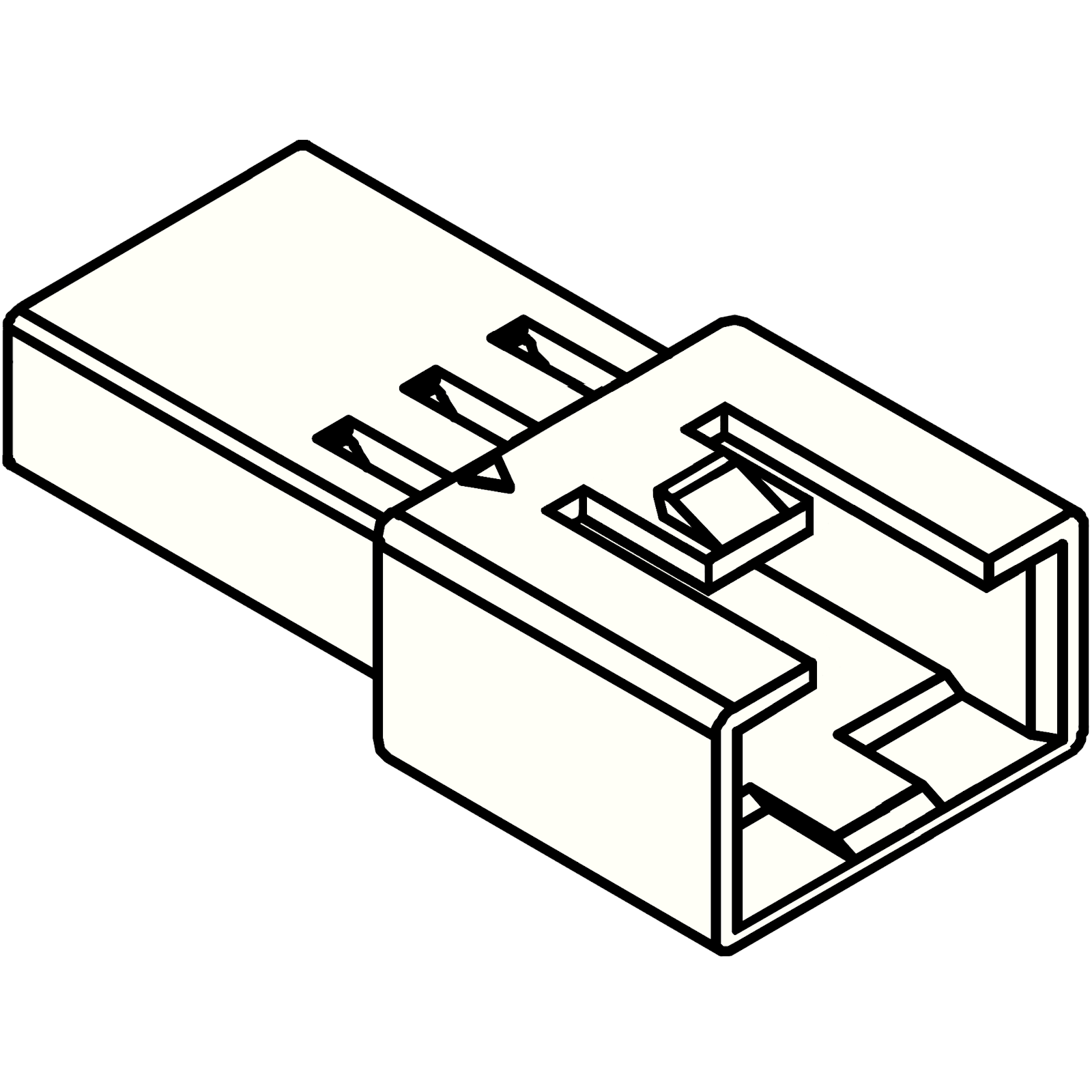SMP250 Wire Socket Housing 3-pin – Komodo Electronics