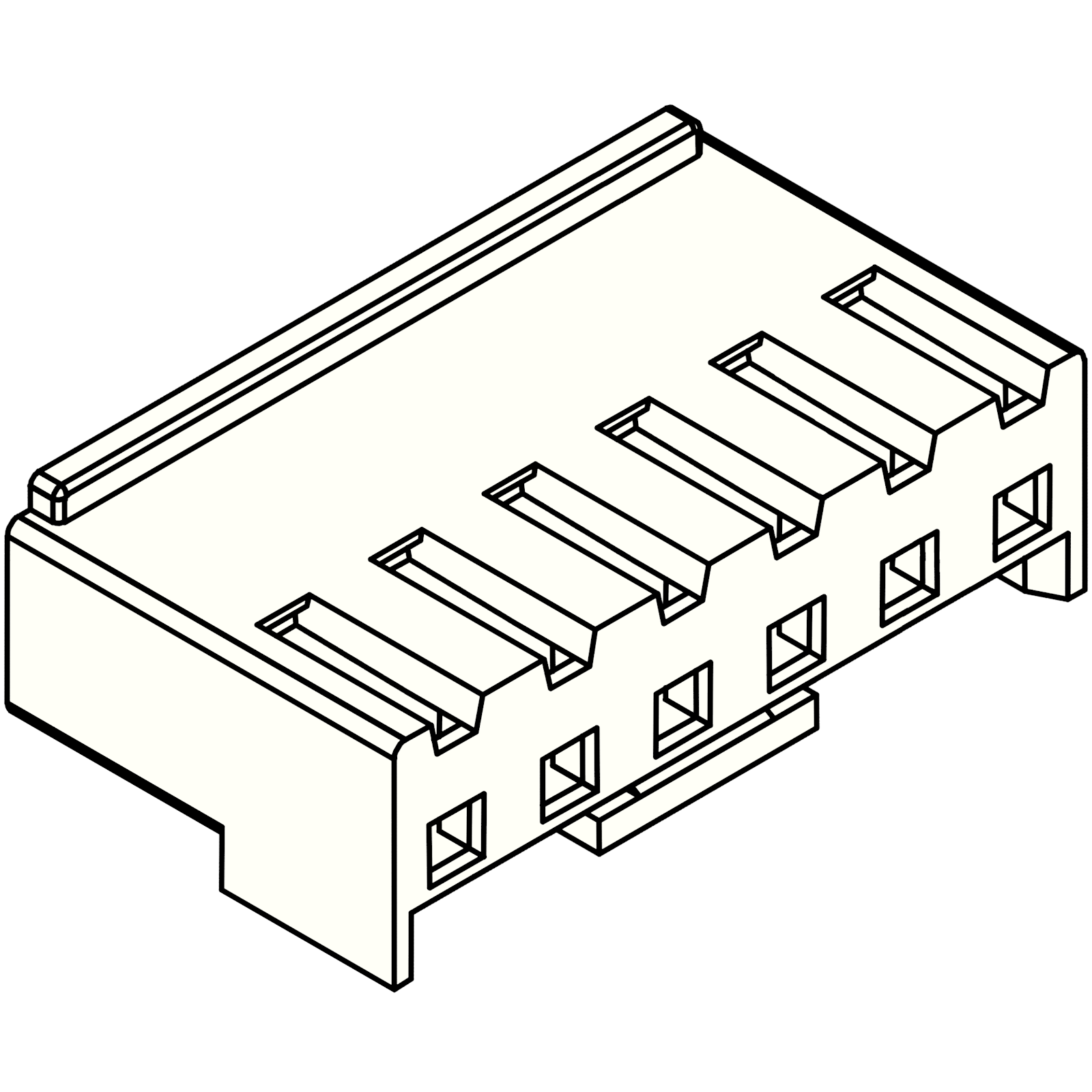 VH Plug Housing 6-pin – Komodo Electronics